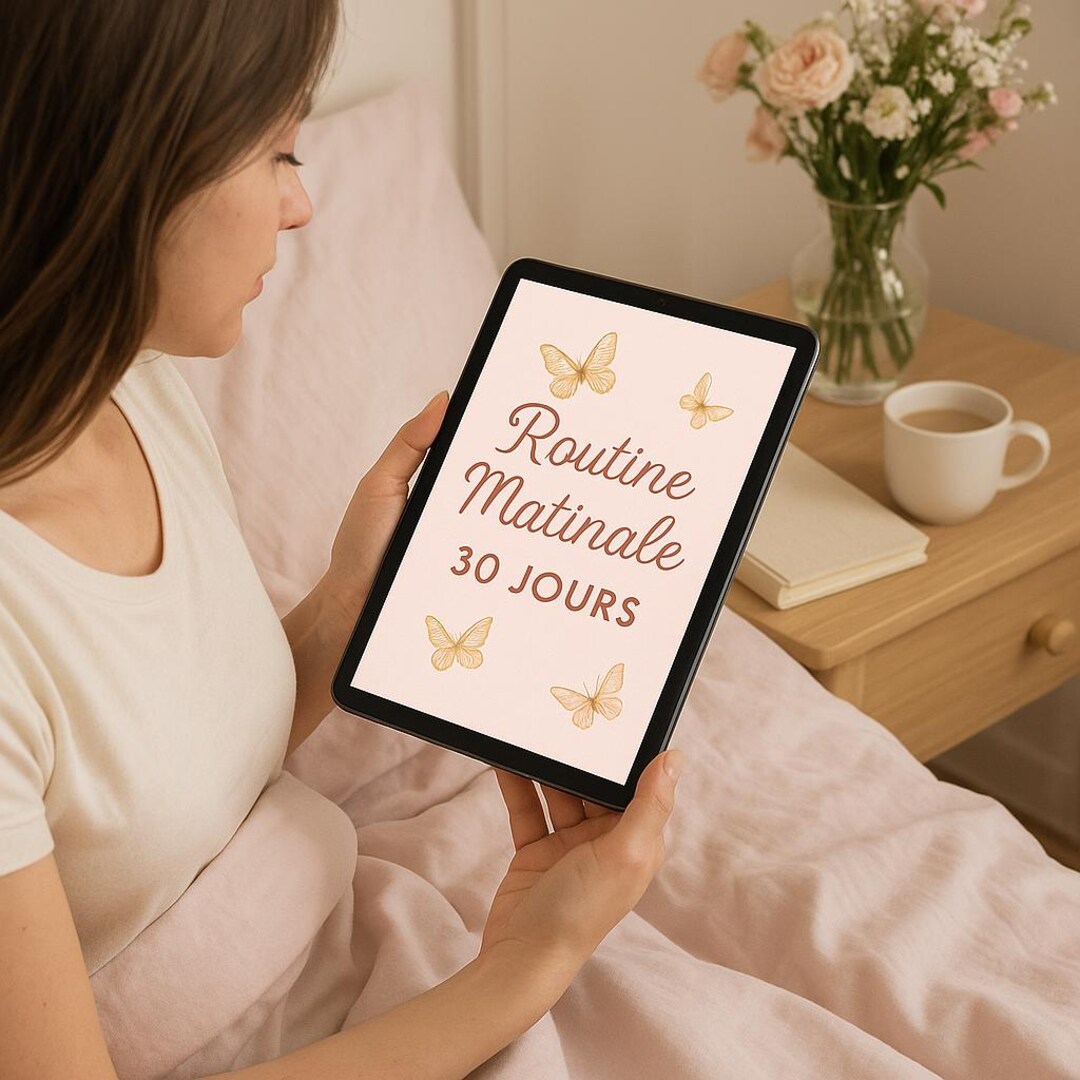 30-day Morning Routine Planner – Printable Wellness PDF - Etsy