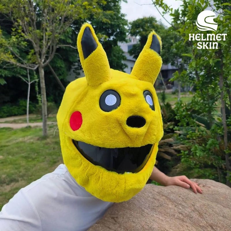 Pikachu Helmet Cover - Etsy