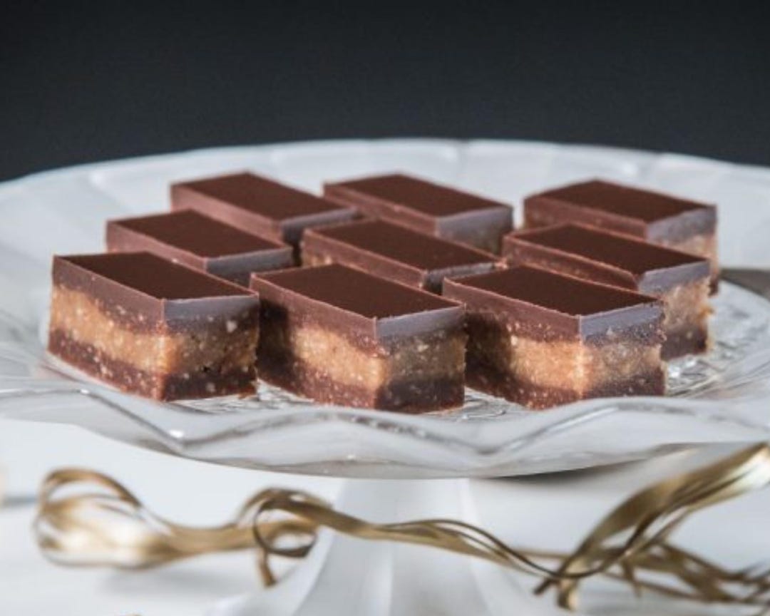 Bajadera Recipe PDF | Cake Without Baking | Chocolate Walnut Bar ...