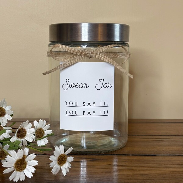 Swear Jar - Etsy