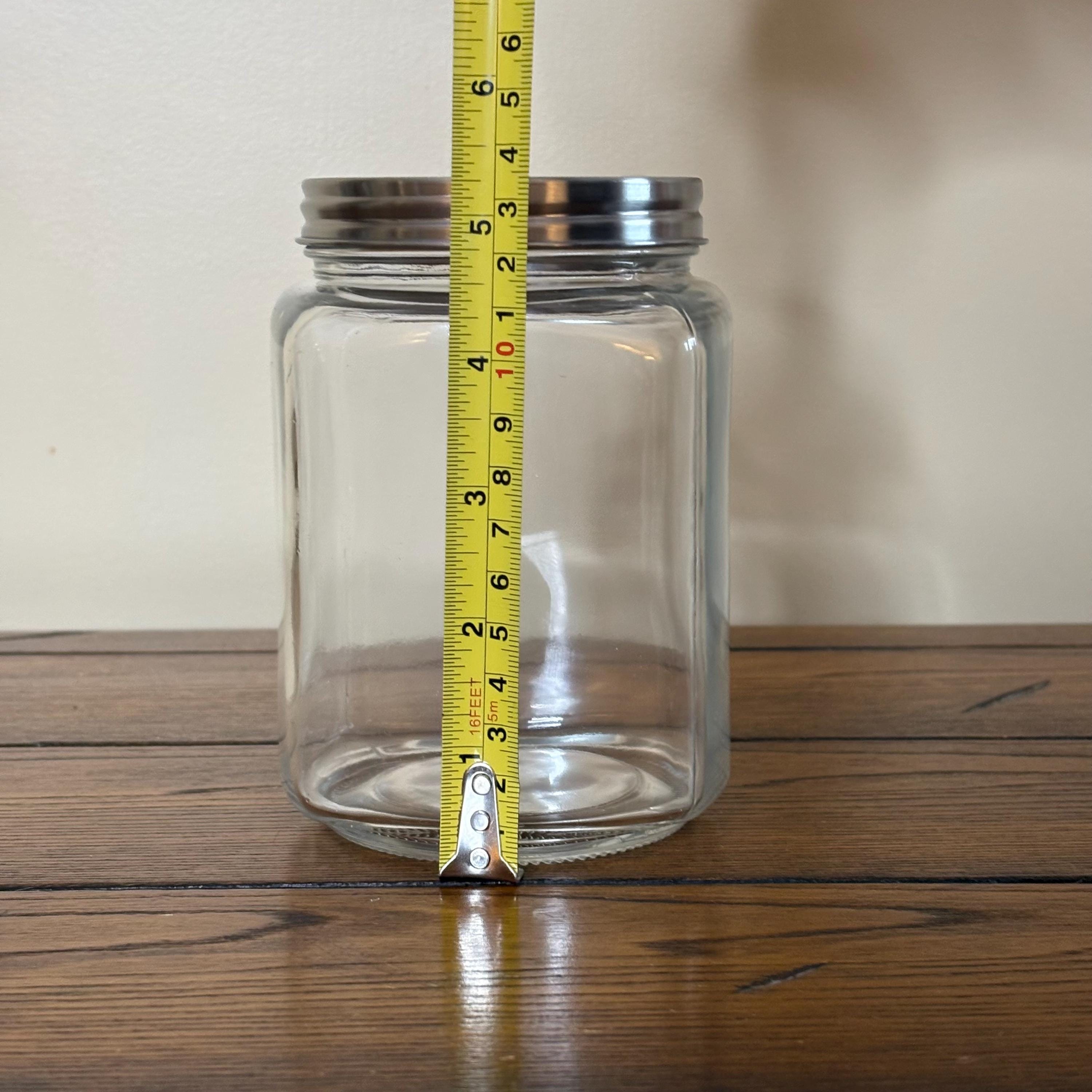 Small Prayer Jar - Pray on It, Pray Over It Pray Through It - Christian ...