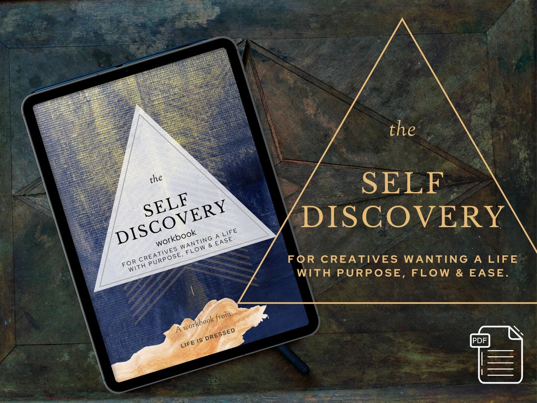 Self-discovery Digital Workbook Mental Health Journal Guided Self Care ...