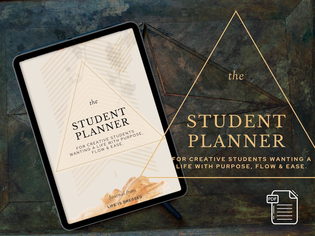 Student Planner Academic Planner 2022-2023 College Planner Study ...