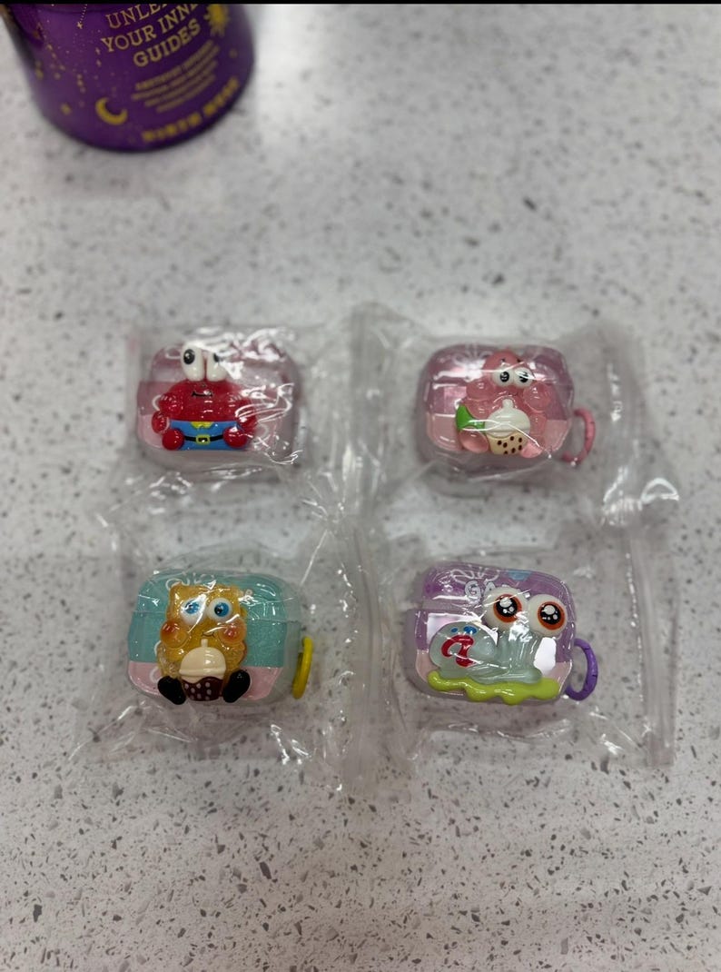 Spongebob Airpods Case - Etsy