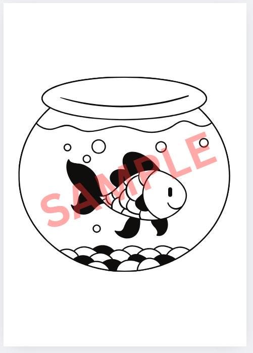 Printable Pet Animal Coloring Book for Kids | 10 Cute Animals + Bonus ...