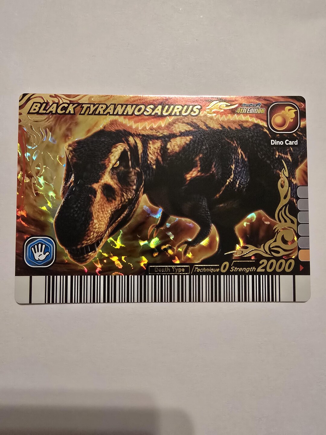 Black Tyrannosaurus Rex - Dinosaur King Arcade Collector Card - Ultra ...