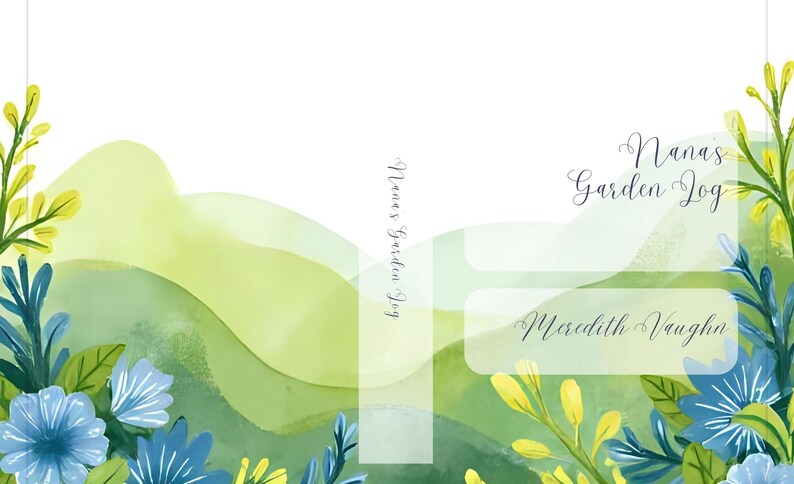 Composition Book Cover Canva Template for Personalized Journal, Diary ...