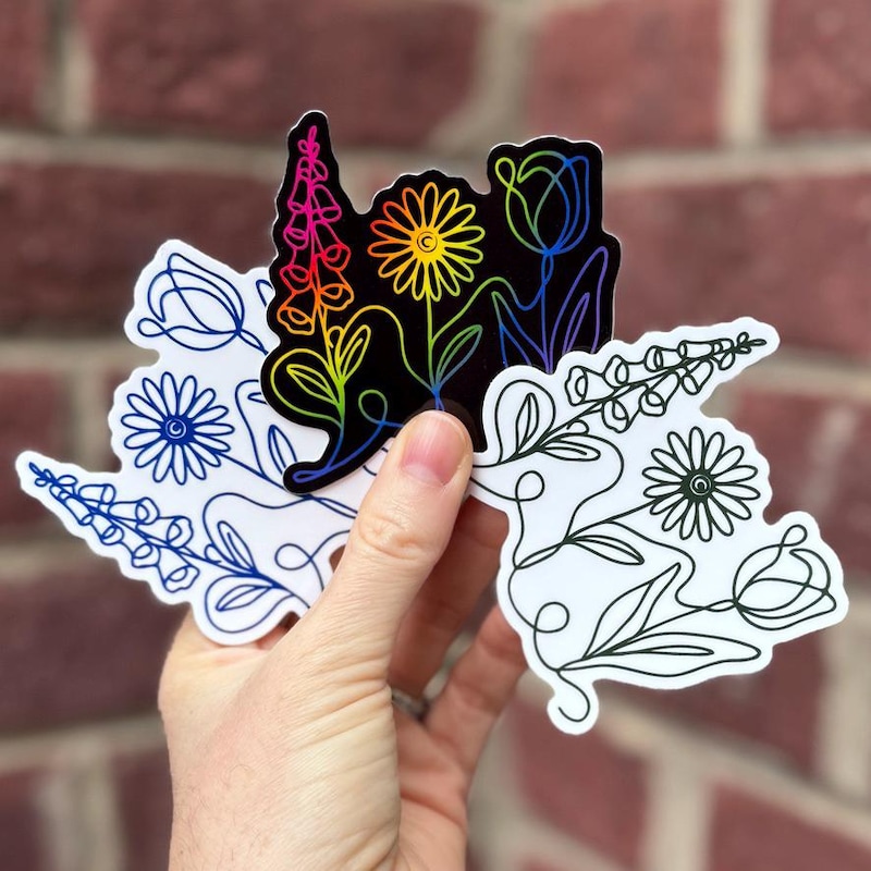 Tulip Stickers and Decals - Etsy
