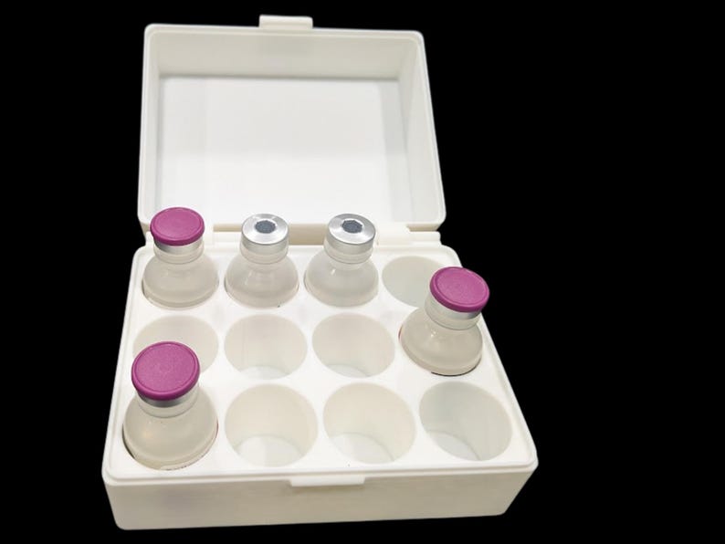 Vial Storage Case: 30ml, 3ml, 5ml, 10ml Bacteriostatic Water, Fridge ...