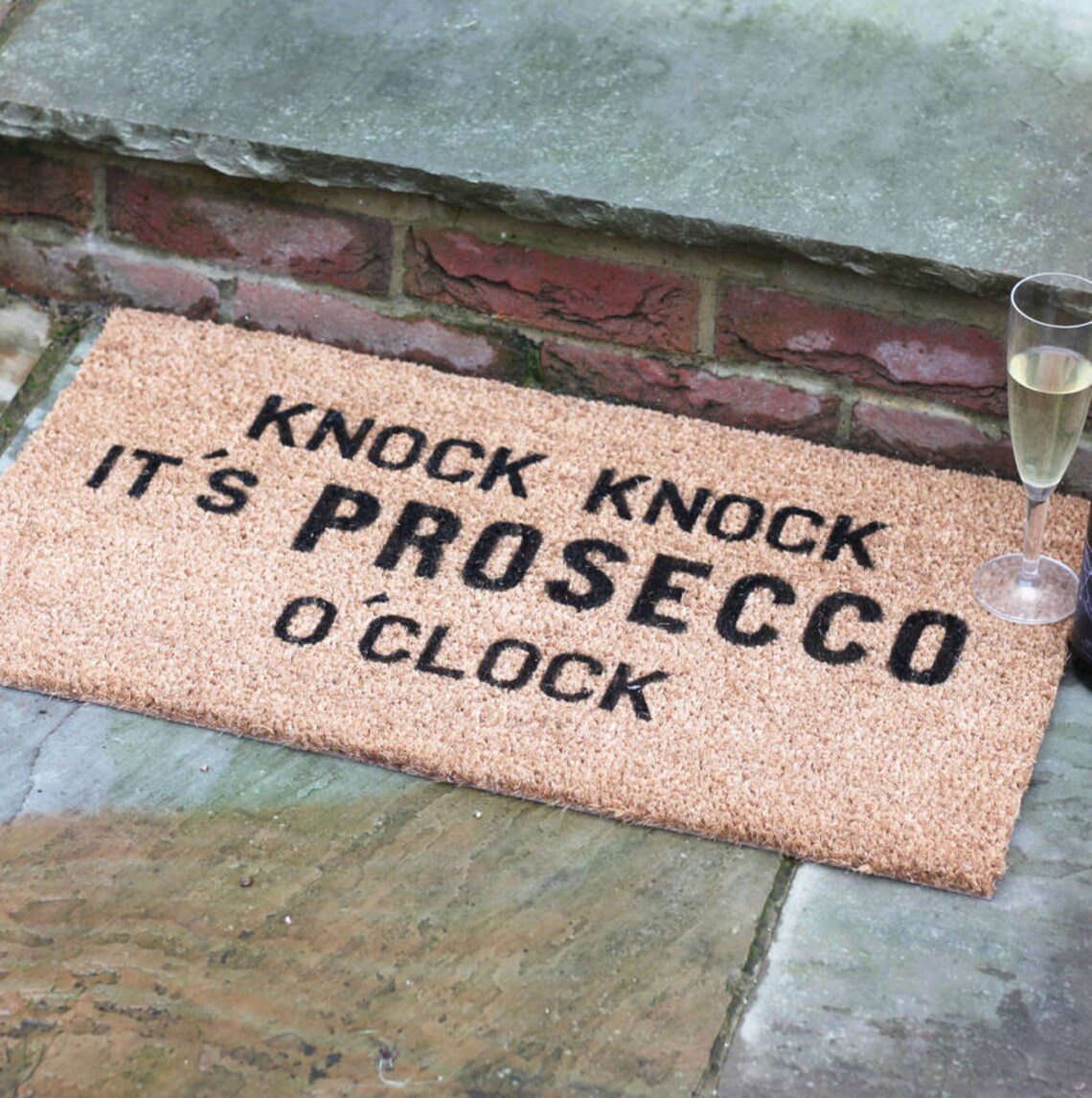 Knock Knock It's Prosecco O'clock - Gift for Mum, Christmas Gift ...