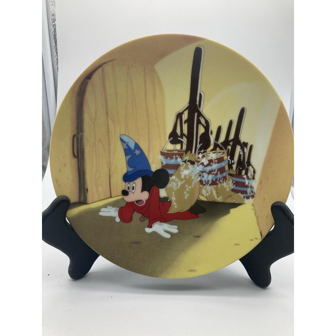 KNOWLES Disney's Mickey Mouse "wizardry Gone Wild" Fantasia 1991 #11315A - Etsy