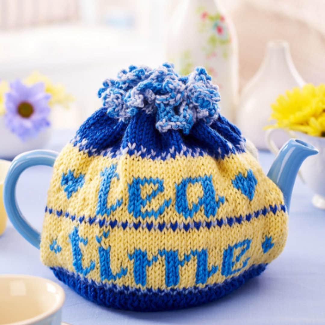 Knitted Tea Cosy Pattern: Fair Isle Style (PDF Download) - Etsy