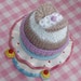 Knitted Cakes PDF Knitting Pattern Instant Download Butterfly Cakes ...