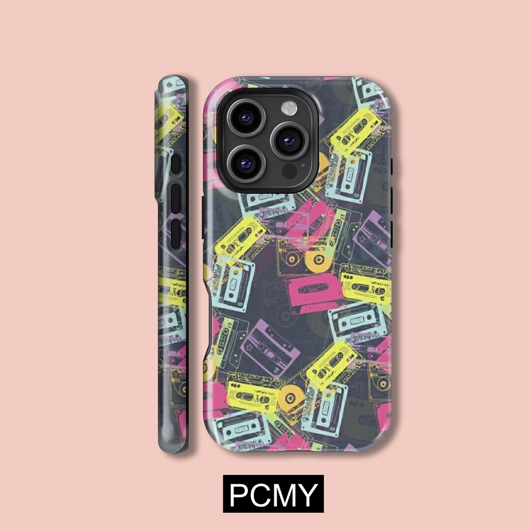 Vintage Cassette Tape Phone Case,nostalgia,iphone 16 15 14 13 12 11 X ...