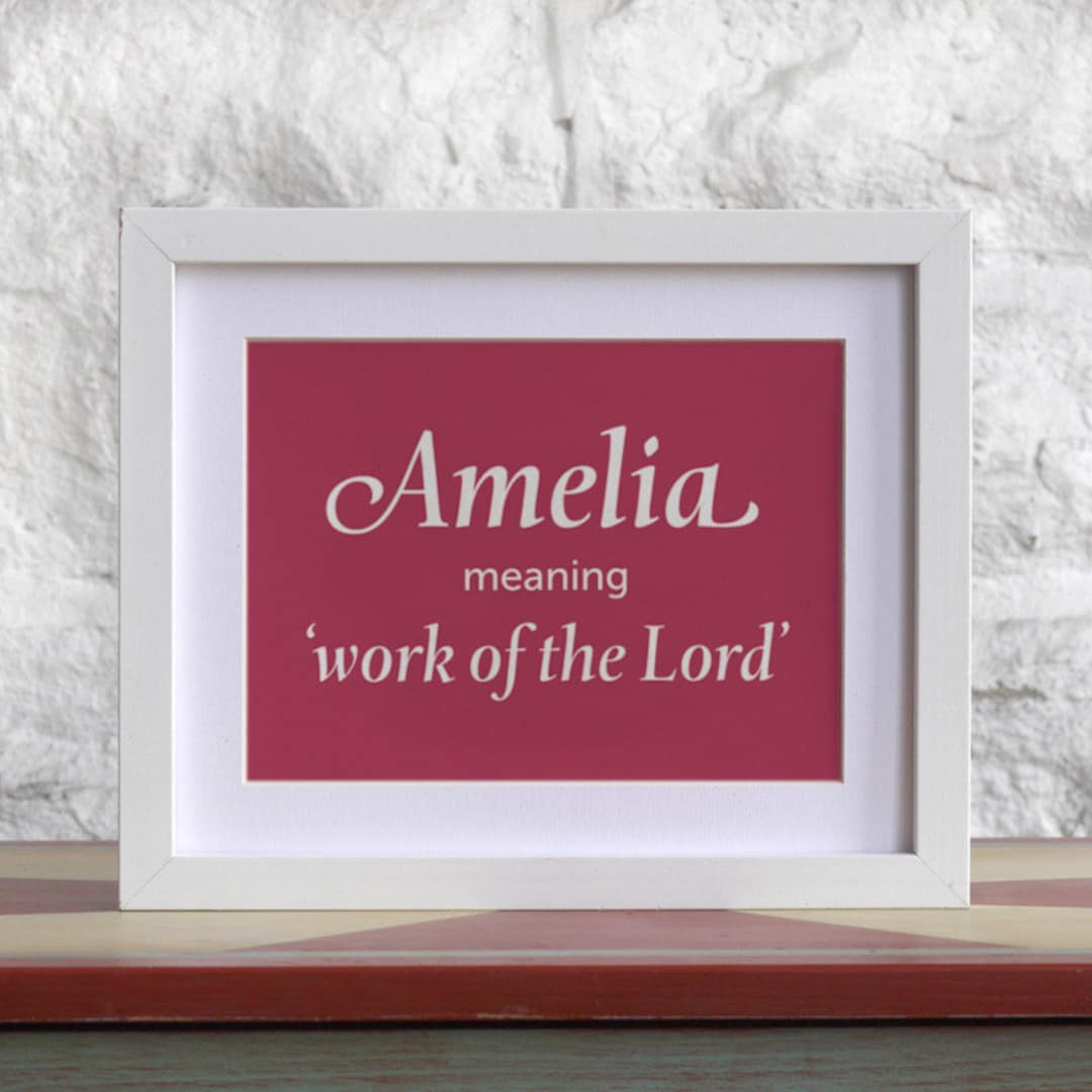Custom Baby Name Meaning Print // Any Size // Nursery Art // DIY ...