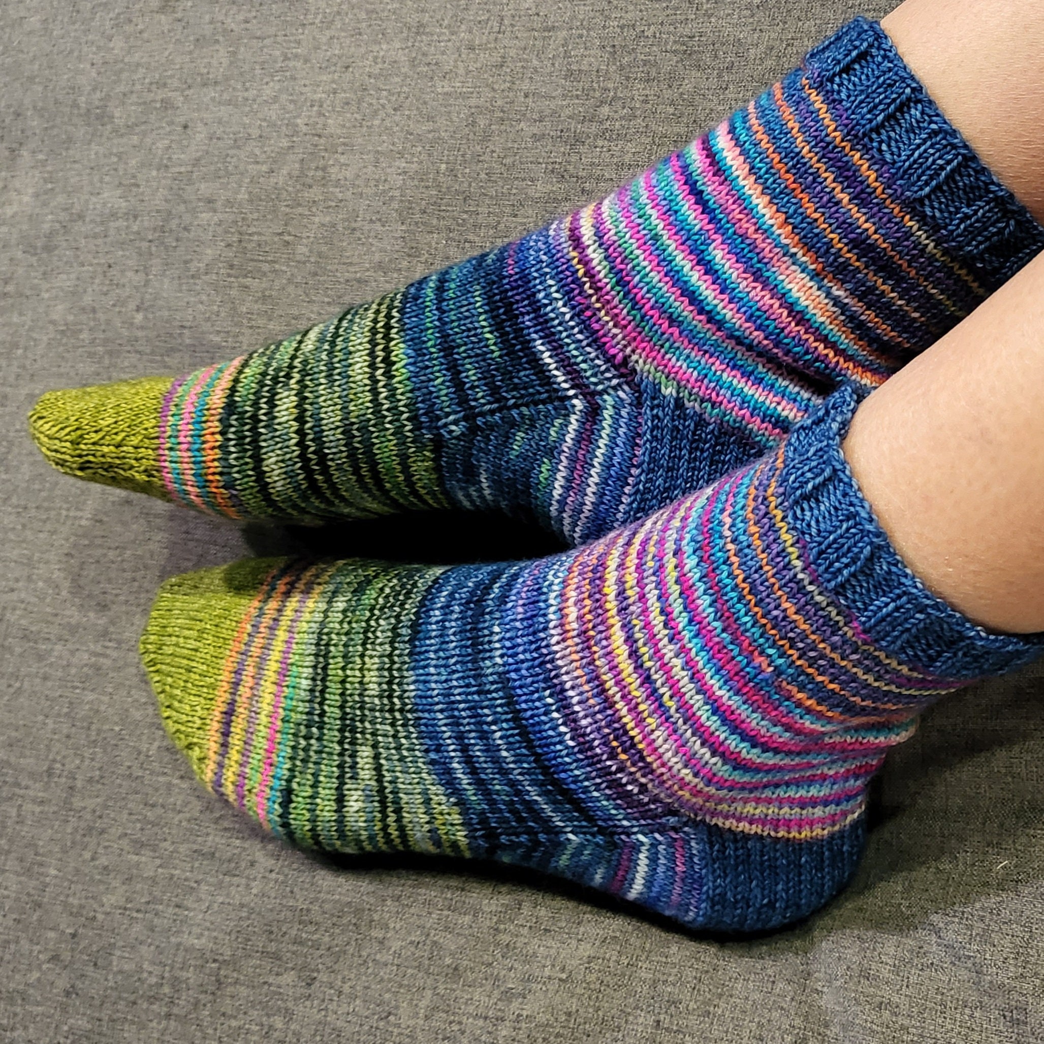 Alice's Striped Helix Socks [KNITTING PATTERN BUNDLE] - Etsy