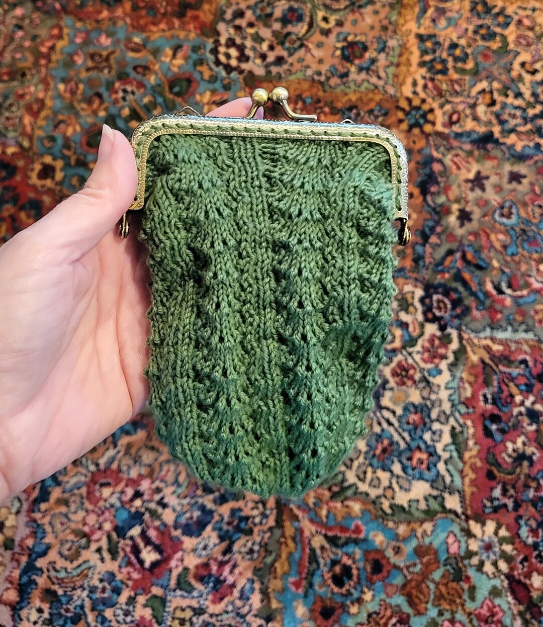 Victorian Scallop Shell Purse 1840 [KNITTING PATTERN] - Etsy