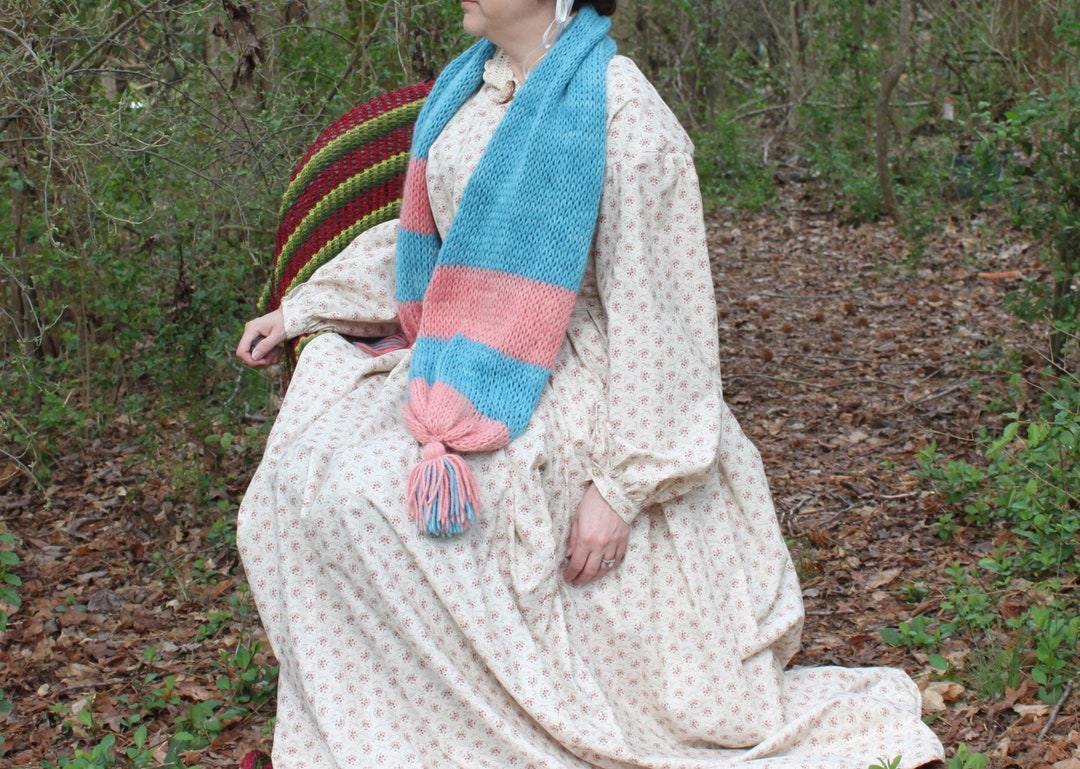 Victorian A Comforter in Double Knitting 1846 [KNITTING PATTERN] - Etsy