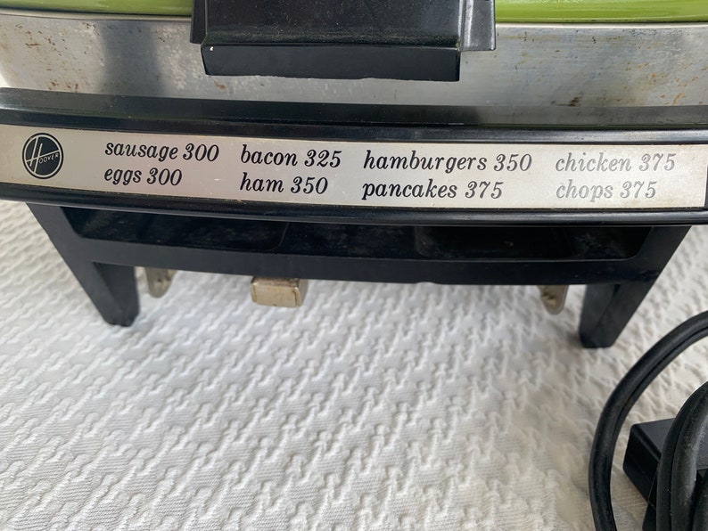 Hoover Electric Fry Pan Vintage Electric Frying Pan Retro - Etsy