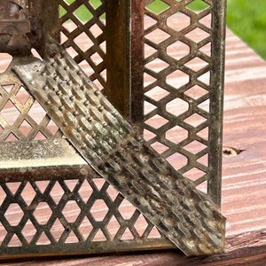 Vintage Jesus Picture, Lighted Jesus Picture, Ornate Gold Frame ...