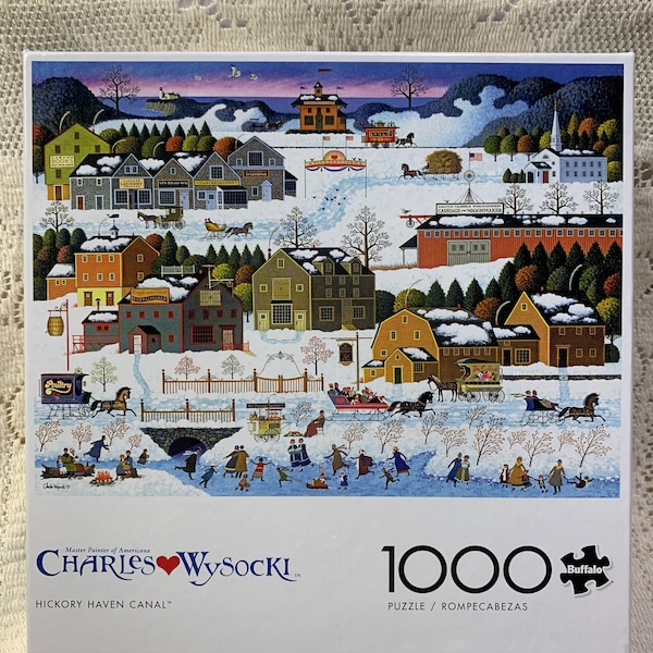 Charles Wysocki 1000 Piece Puzzles - Etsy