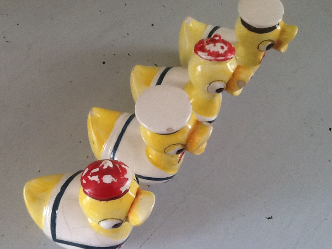 Vintage Spice Holder / Duck Spice Holder / Sailor Ducks / - Etsy
