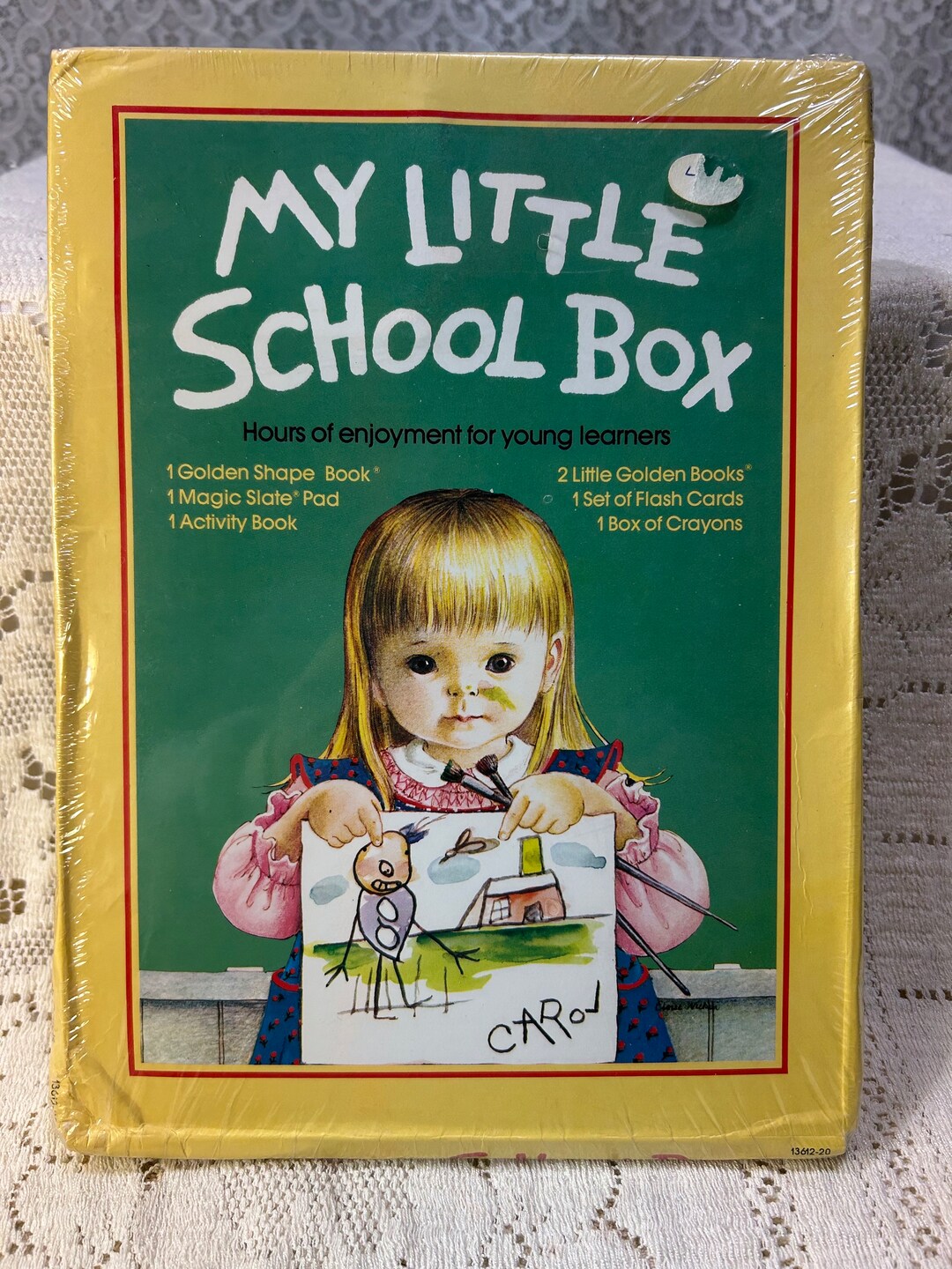 Vintage Little Golden Book, My Little School Box Set, 1981 Little ...