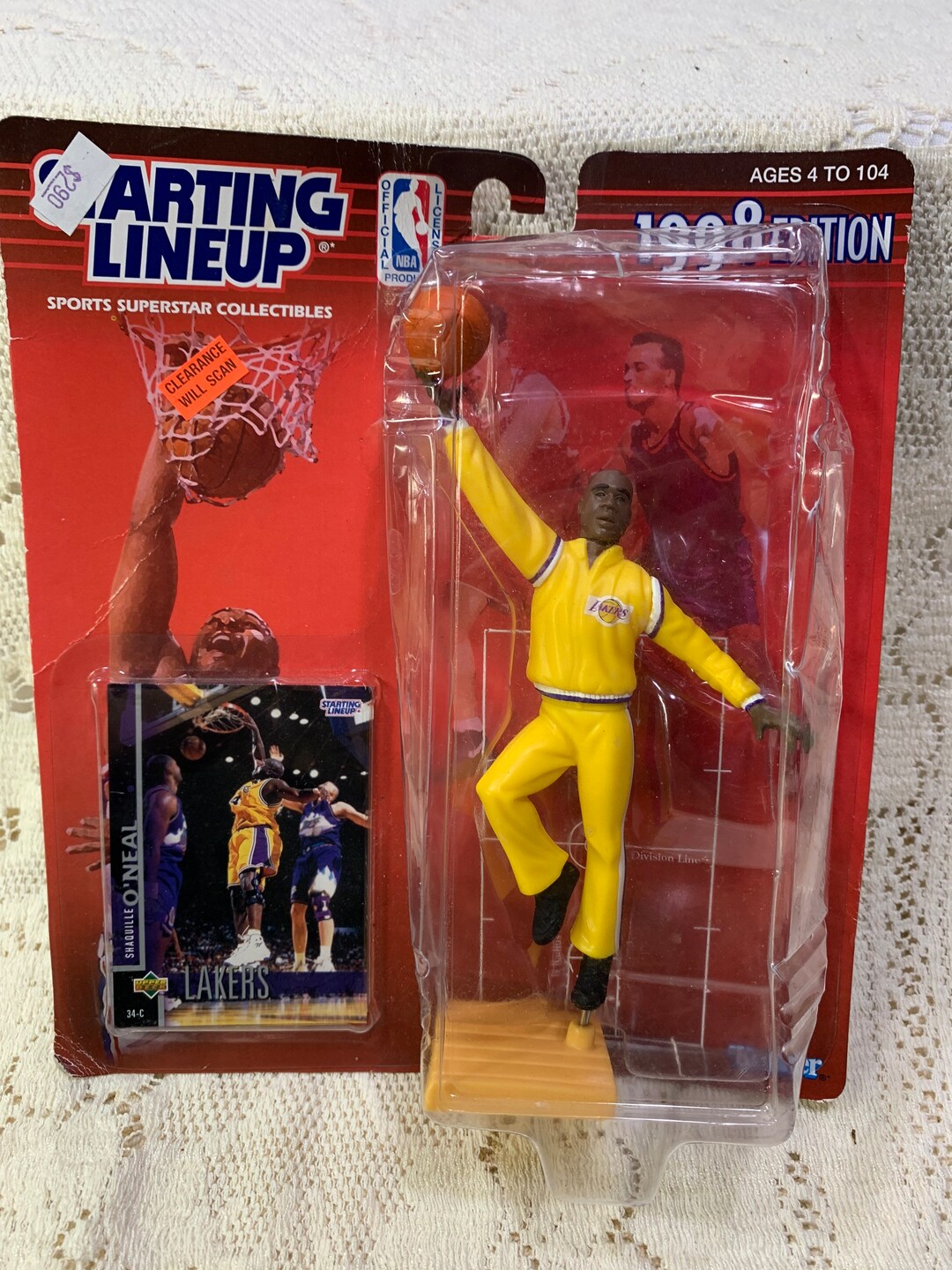 Starting Lineup Shaquille O’neal Action Figure - Etsy