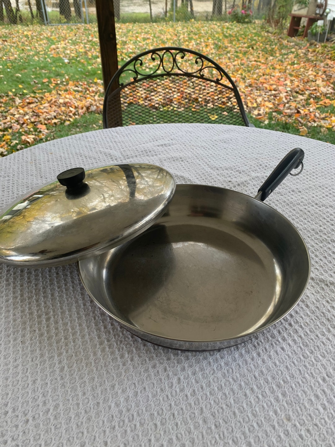 Vintage Revere Ware, 12 Skillet, - Etsy