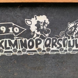 Vintage Chalkboard, Vintage Kids Chalkboard, Geoffrey Chalkboard - Etsy