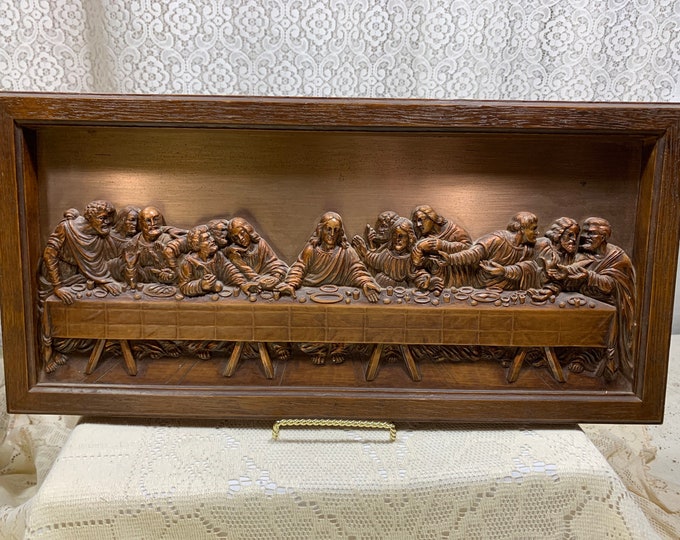 Vintage Copper Craft the Last Supper, Vintage Jesus, Vintage Last ...