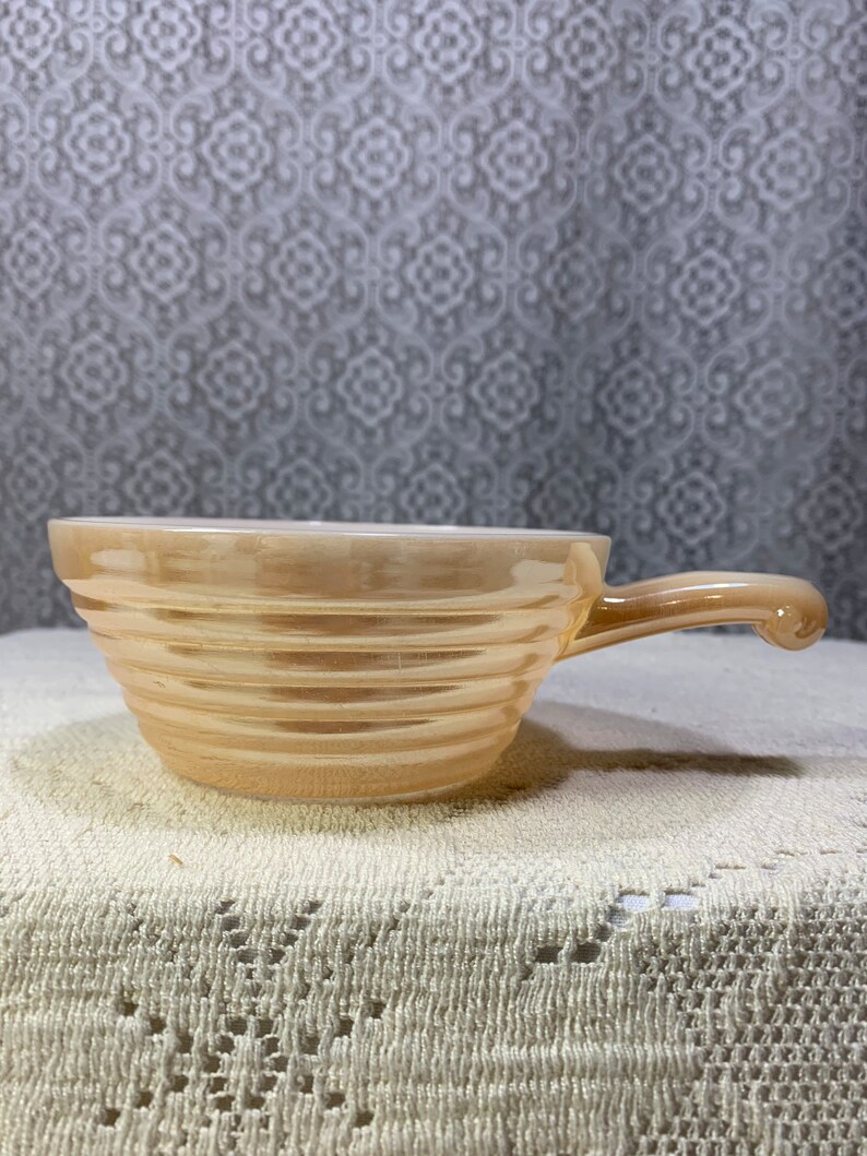 Vintage Luster Ware Bowls Set of Luster Ware Peach Luster - Etsy