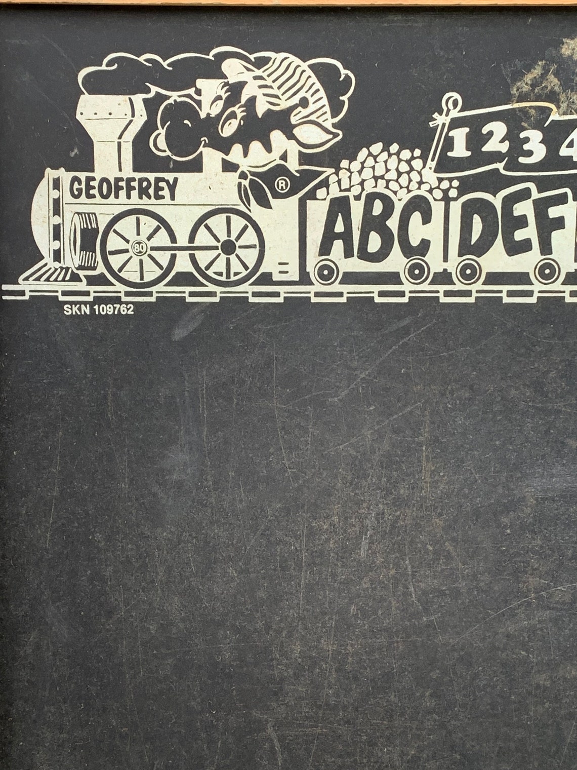 Vintage Chalkboard Vintage Kids Chalkboard Geoffrey | Etsy