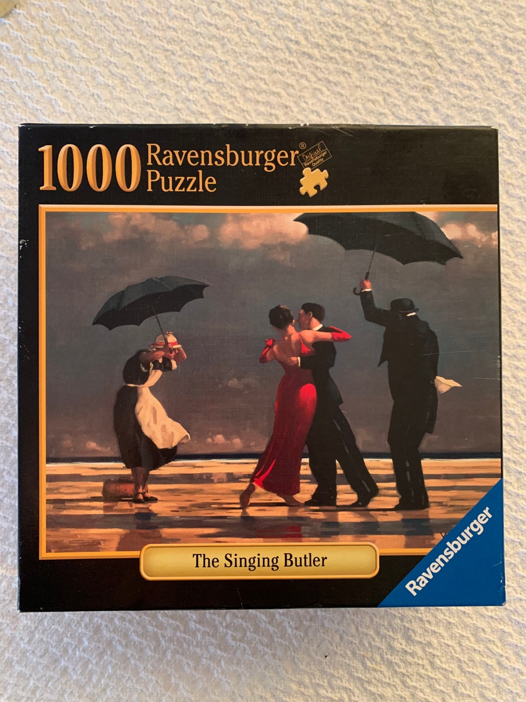 Vintage Puzzle, Ravensberger Puzzle, the Singing Butler, Jack Vettriano Artwork - Etsy