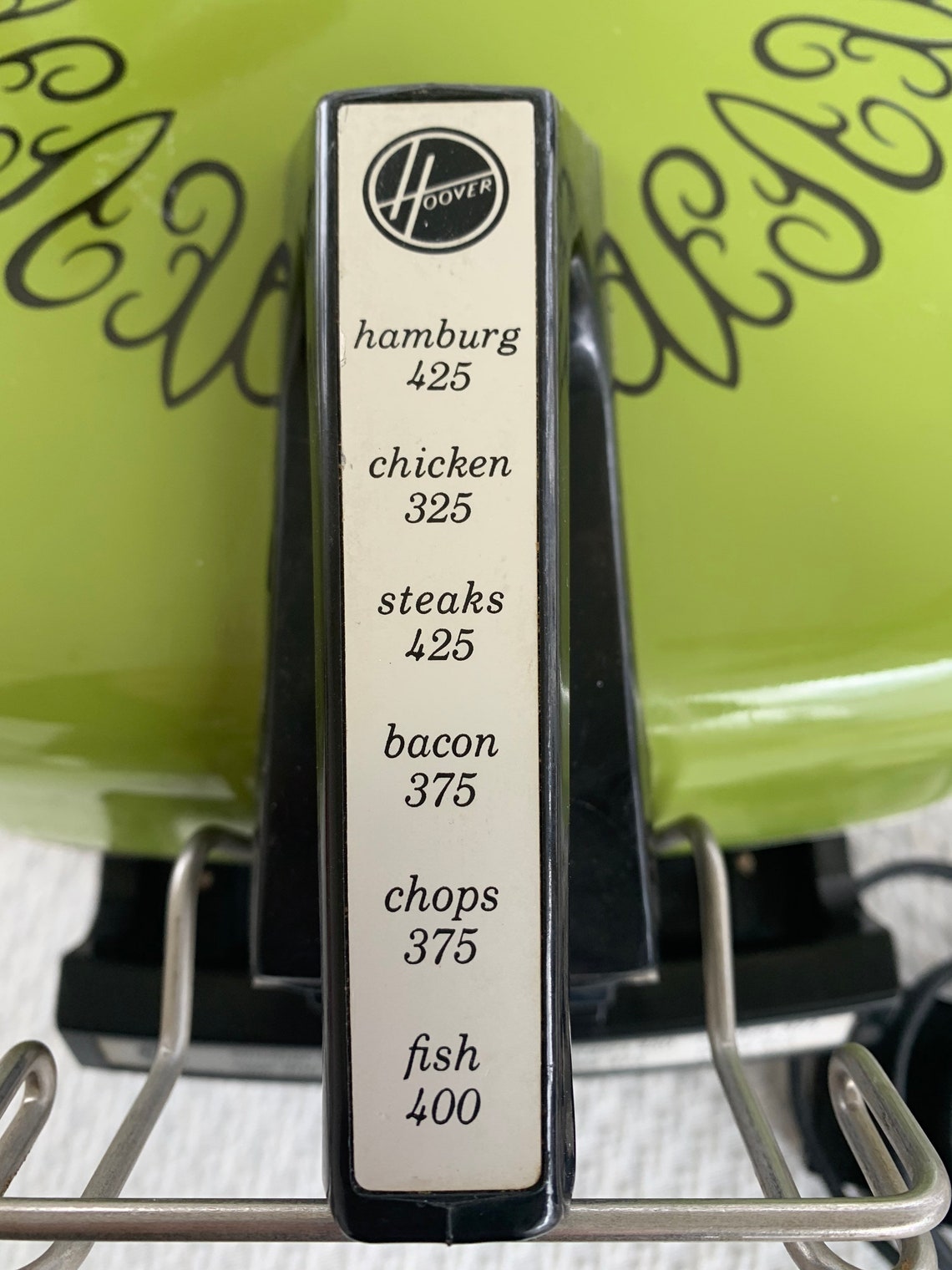 Hoover Electric Fry Pan Vintage Electric Frying Pan Retro - Etsy