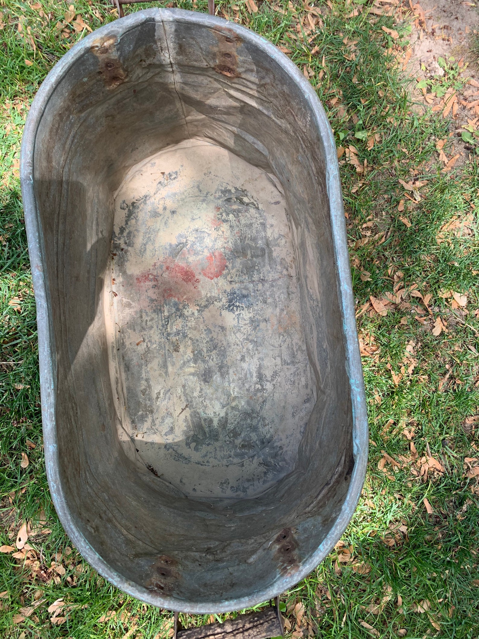 Rustic copper boiling tub vintage copper pot copper tub | Etsy