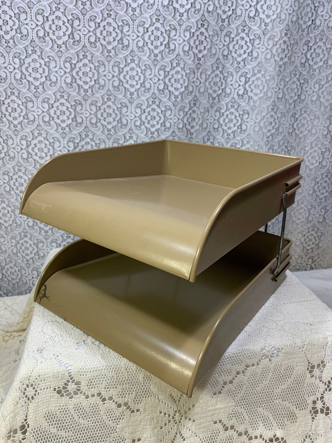 Metal Desk File / Industrial Desk File / Metal Desk Organizer ...