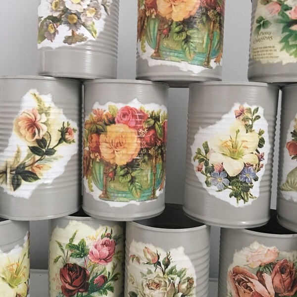 Shabby Chic Vases - Etsy