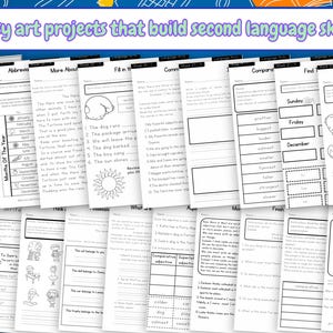 101 Page Alphabet, Number, Shape and Color Worksheets for Preschool and ...