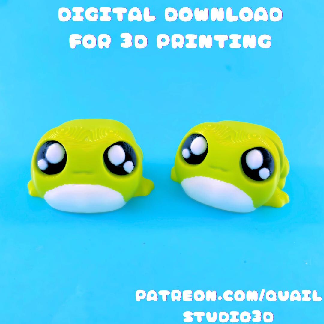 Corgi Frog STL File: Articulated 3D Print Model - Etsy