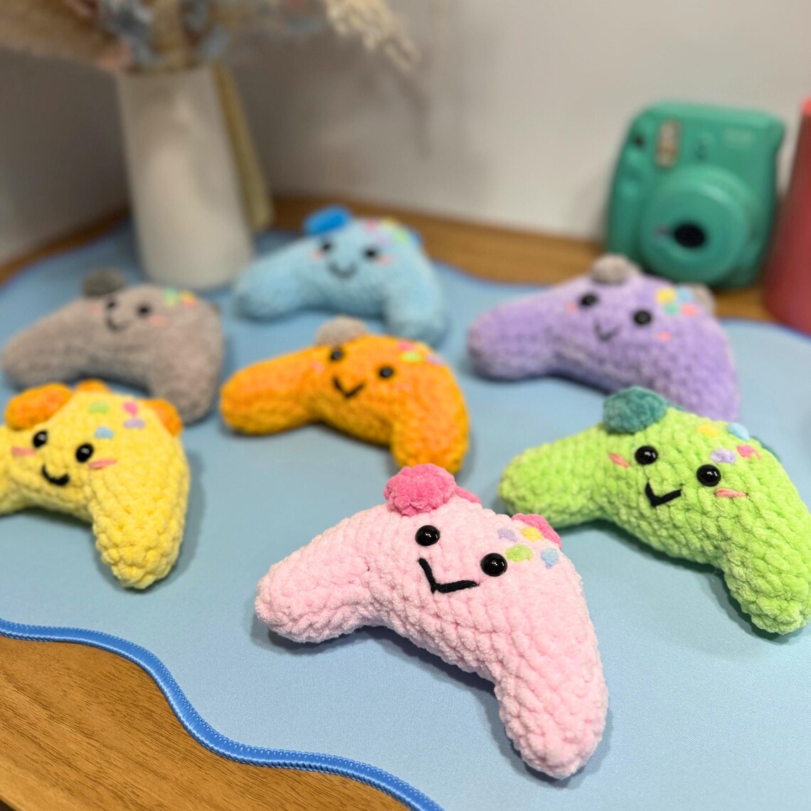Crochet Game Controller Pattern Pack PDF Kawaii Amigurumi Gamer Plushie ...