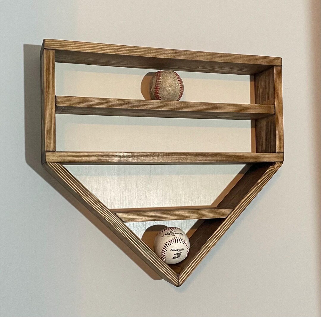 Baseball Display, Home Plate, Boy's Room, Baseball, Homerun, T-ball ...
