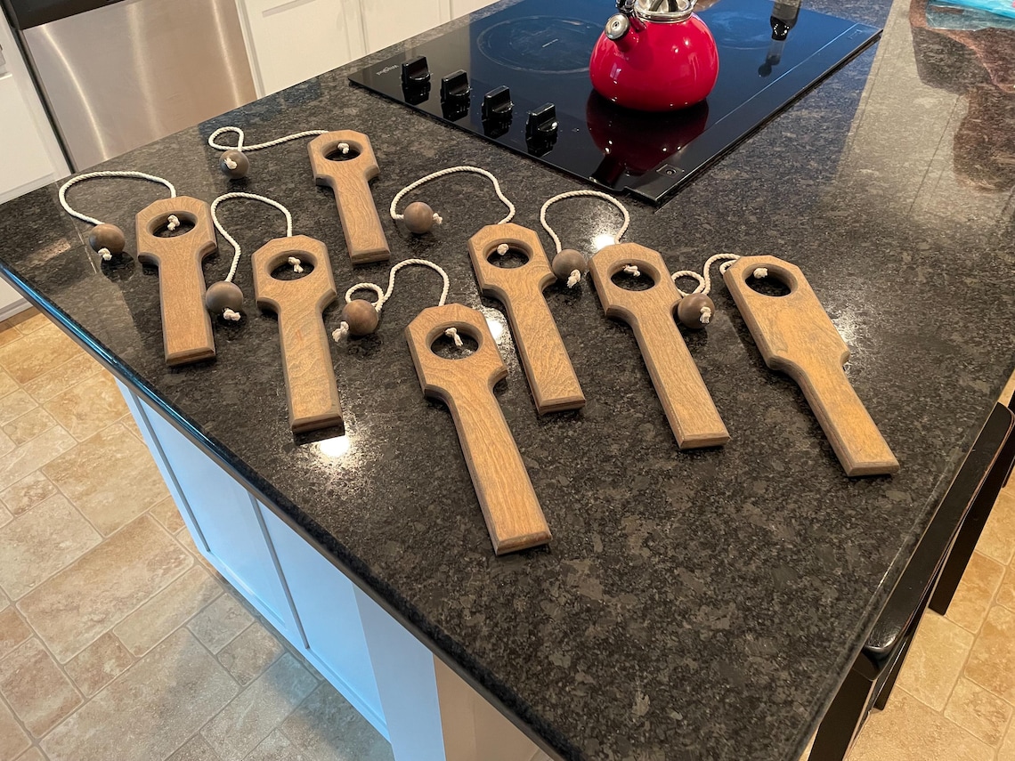 Wooden Toss-n-catch, Toss Game, Wooden Bar Game, Game, Tabletop Game ...