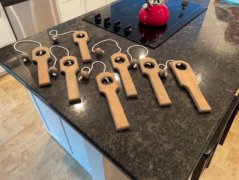 Wooden Toss-n-catch, Toss Game, Wooden Bar Game, Game, Tabletop Game ...