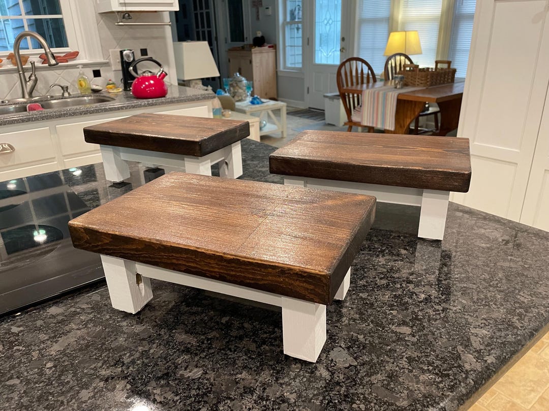 Toddler Stool, Child's Step Stool, Step Stool, Plant Stand, Little ...