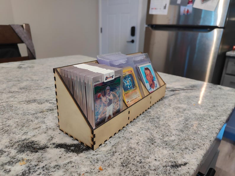 Laser Cut Wooden Trading Card Display Stand: Pokemon, TCG - Etsy