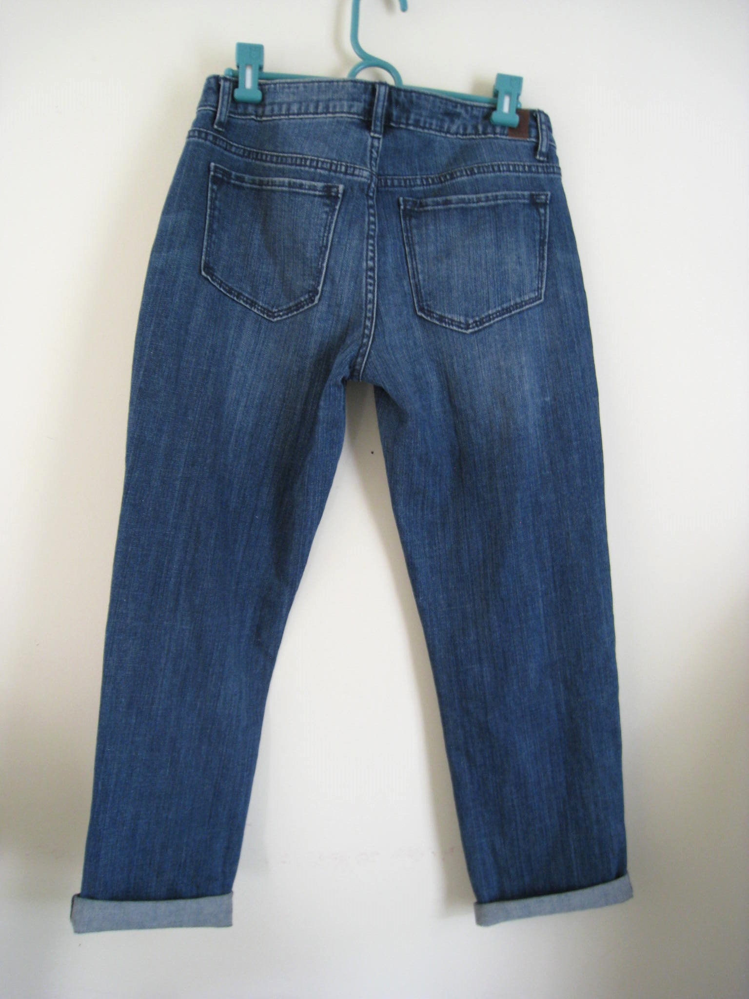 One of a Kind Bohemian Patchwork Denim Capris, Upcycled Jeans, Hippie ...