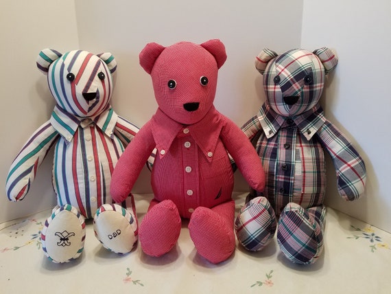 20 in Memory Bears-Made from clothing you provide. Toys Toys & Games ...