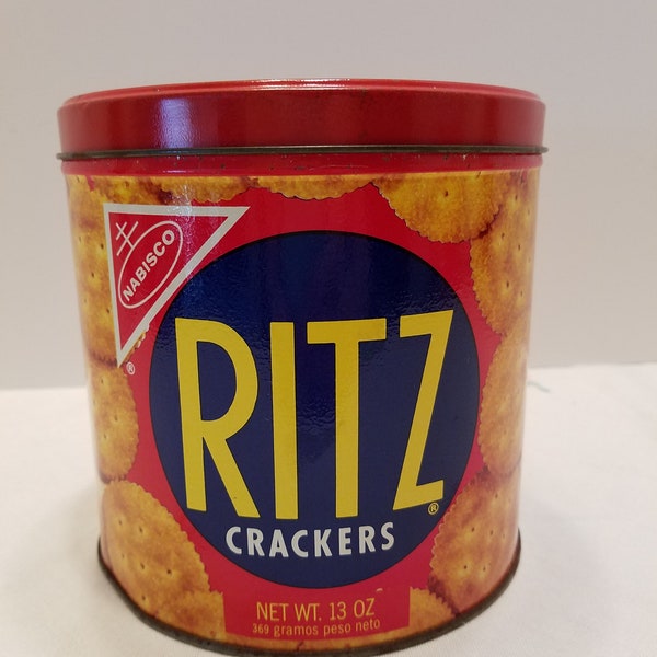 Ritz Cracker Tin - Etsy