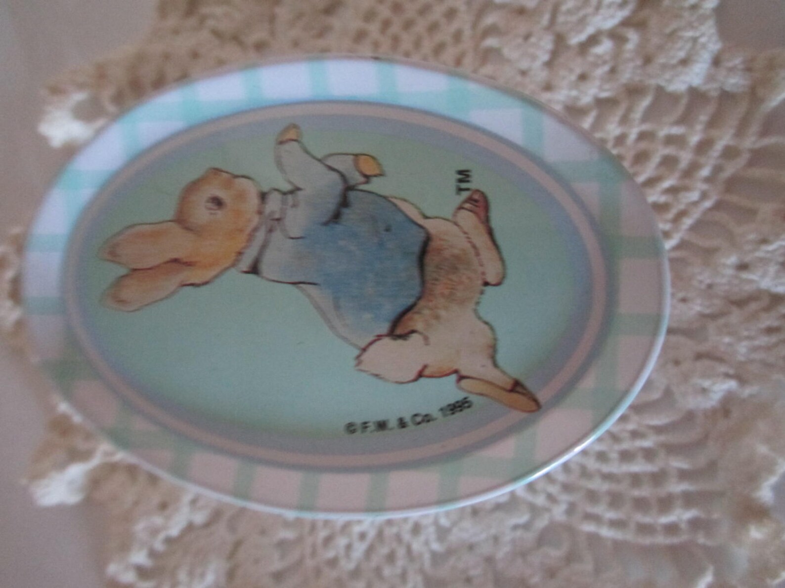 Peter Rabbit Vintage Mini Oval Tin by Beatrix Potter and - Etsy
